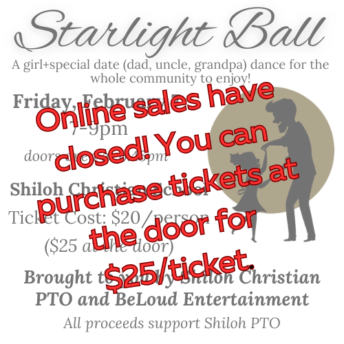 AT THE DOOR STARLIGHT BALL – Shiloh Christian Hawk Shop